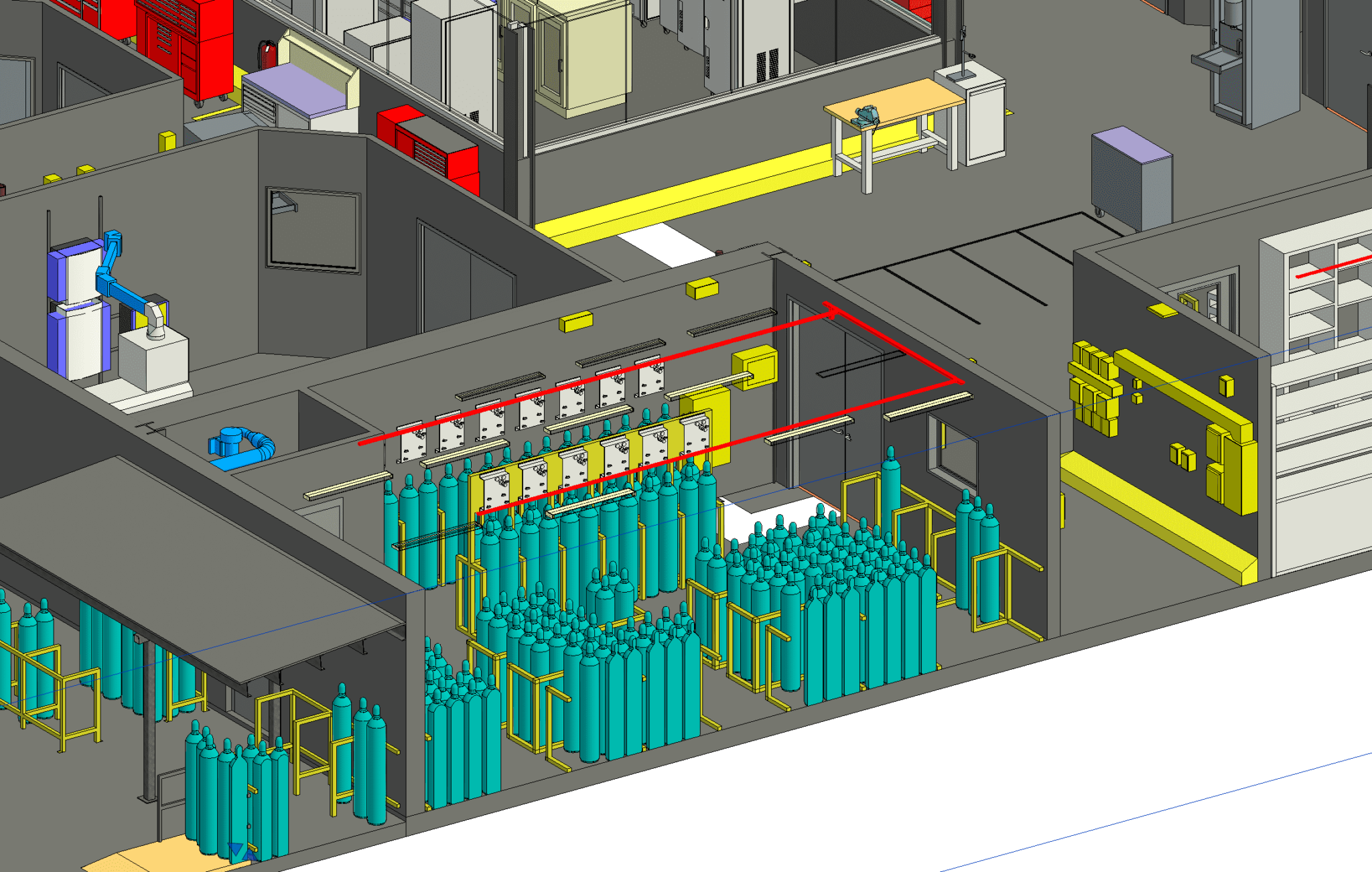 Two-Story LOD 200 and 300 Models for Leading Automotive Manufacturer - PMC