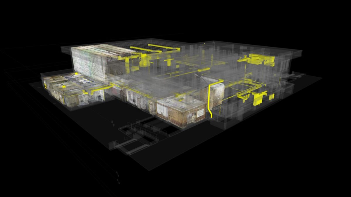 Historic Revit Model (BIM) Clarendon Fieldhouse - PMC