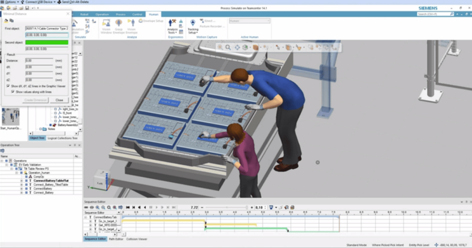 Siemens Tecnomatix Process Simulate Human - PMC